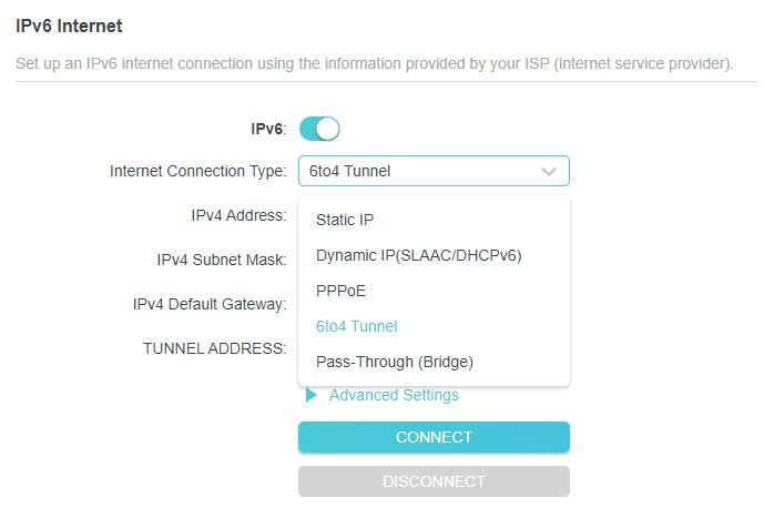 IPV6 - Helix en mode "Bridge" Configuration de mon Router TP-Link | La ...